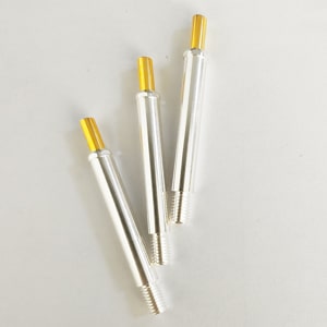 Spring contact probes and RF contact solutions